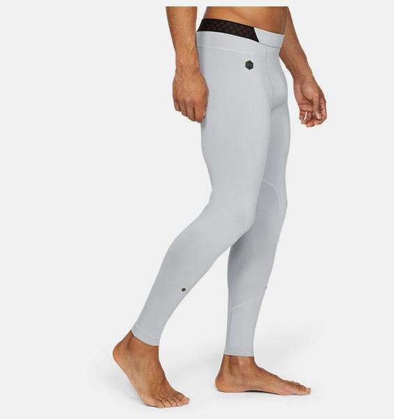 Erkek UA RUSH™ Tayt Gri