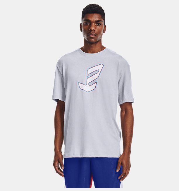 Erkek UA Embiid Logo Tişört