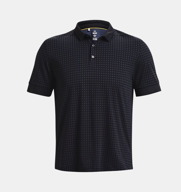 Erkek Curry Micro Splash Polo Siyah