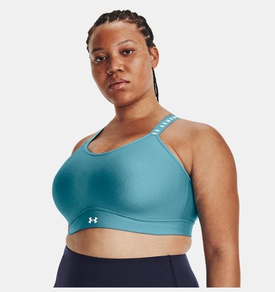 Kadın UA Infinity Mid Covered Spor Sütyeni