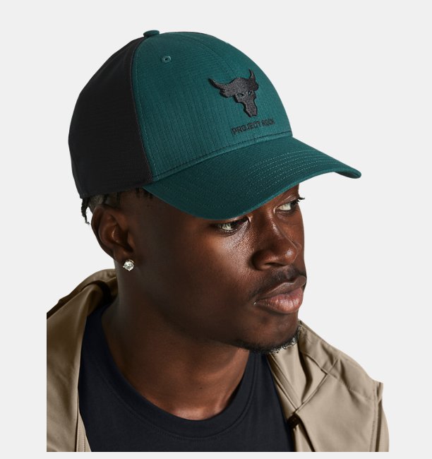 Erkek UA Project Rock Trucker Şapka