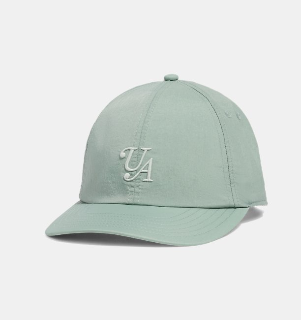 Erkek UA Sportstyle Nylon Snapback Şapka Yeşil