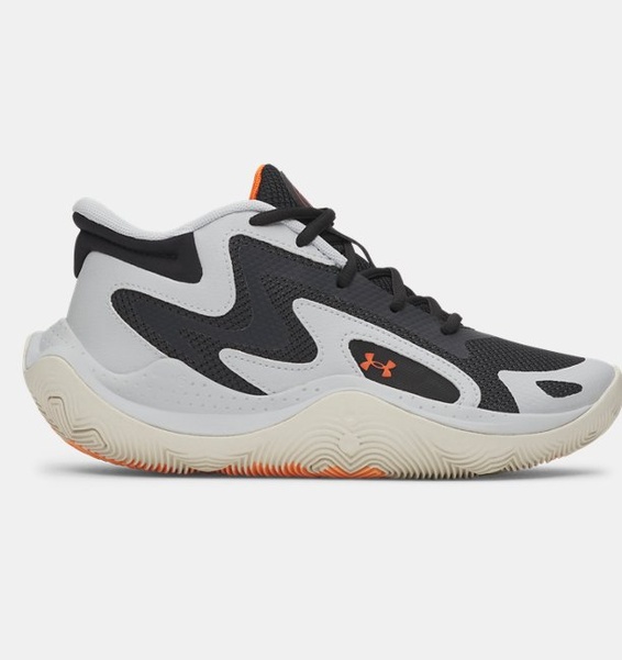 Erkek Çocuk UA Gs Jet '25 Basketbol Ayakkabısı Gri 198634068494 | Under ...